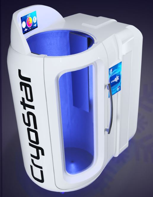 Antarctica Open Head Electric Cryotherapy Chamber for Home Spas – Home ...